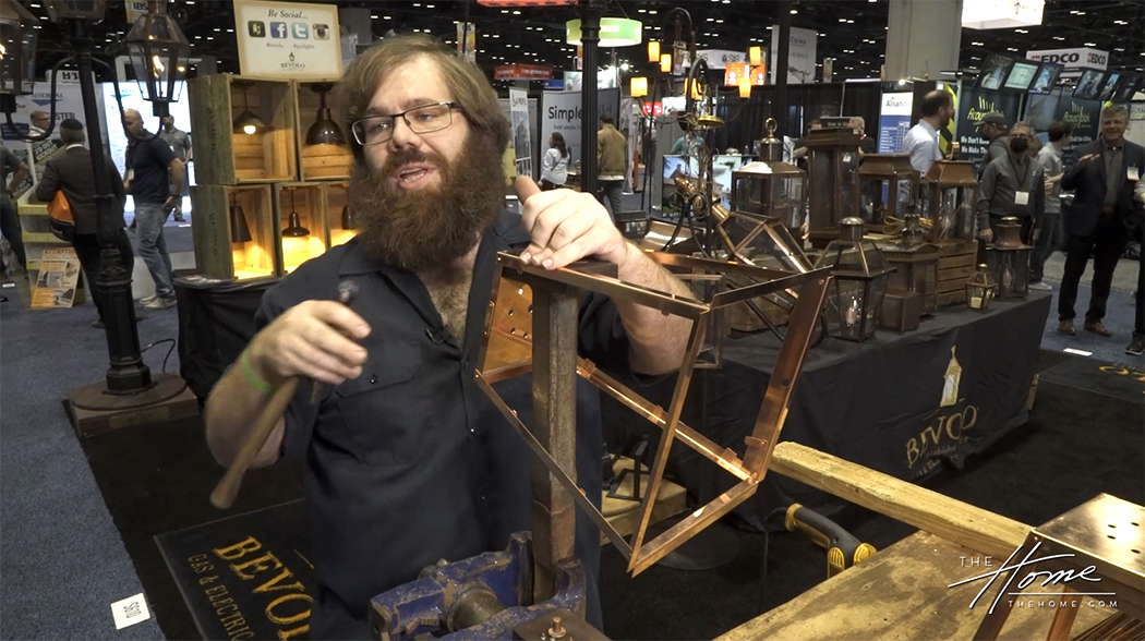How Bevolo Handcrafted Copper Lighting is Made | thehome.com