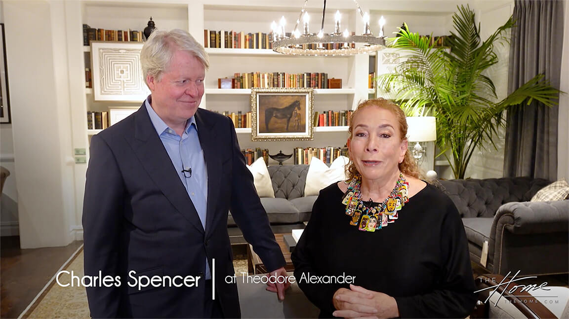 Charles Spencer's London Townhouse Inspires New Collection by Theodore ...